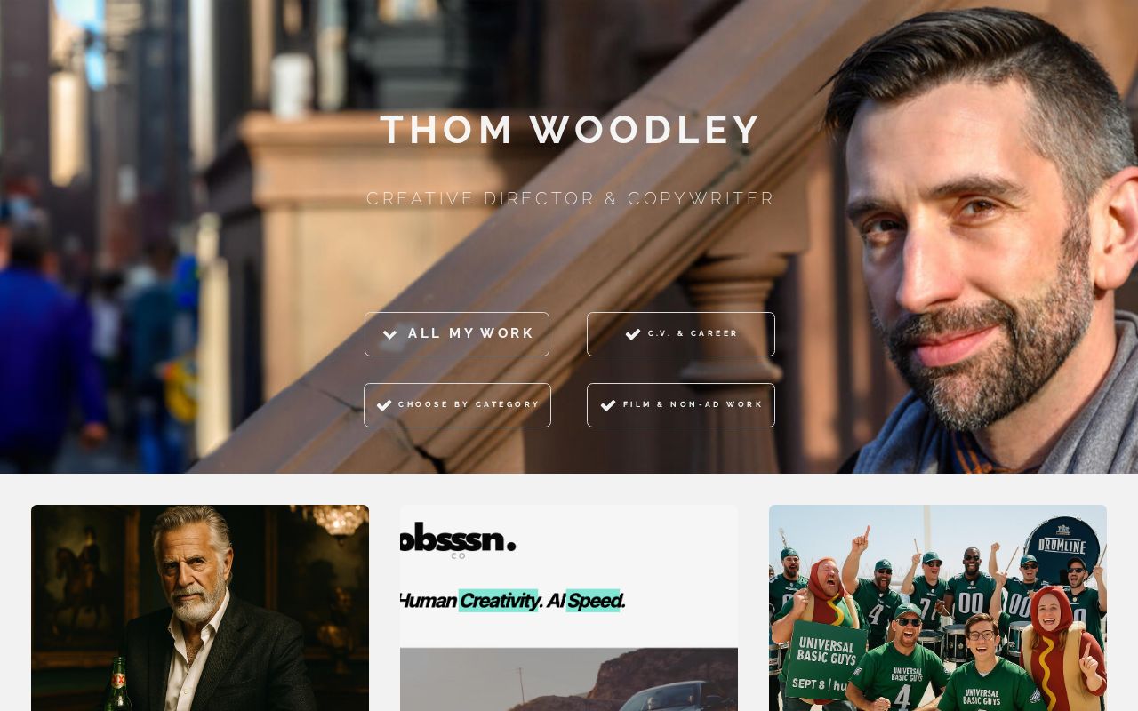 Thom Woodley ||| Creative Director & Copywriter